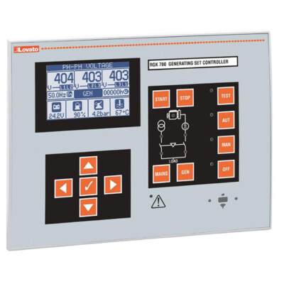 Engine and generator controllers
